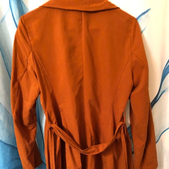 Love Tree | Jackets & Coats | Womans Lightweight Burnt Orange Jacket ...
